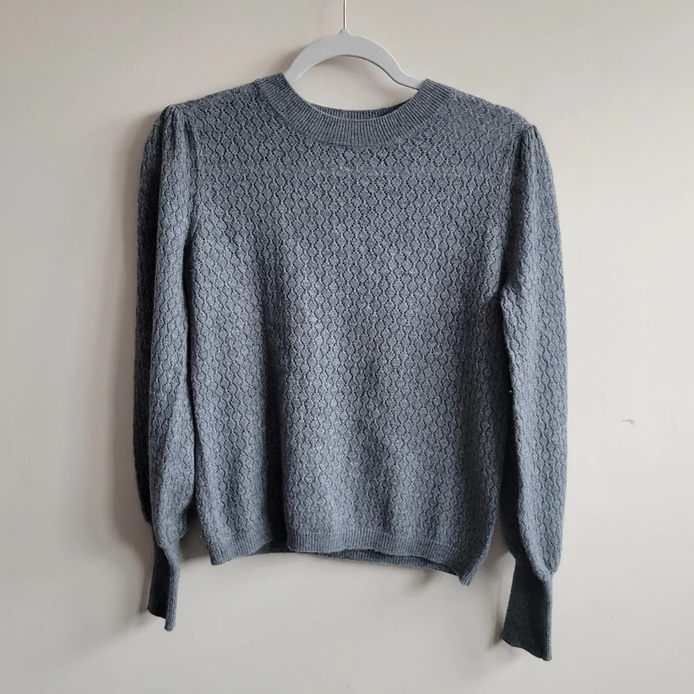 One Grey Day | Sweaters | One Grey Day Cashmere Sweater Gray | Poshmark